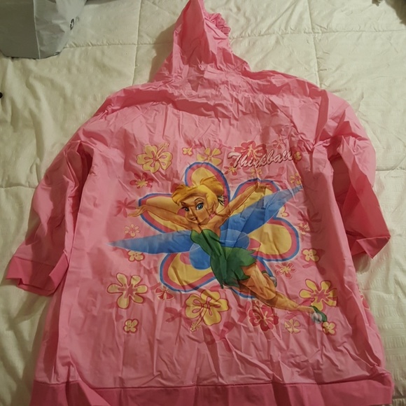 thinkball | Jackets & Coats | Tinker Bell Rain Coat Size L | Poshmark